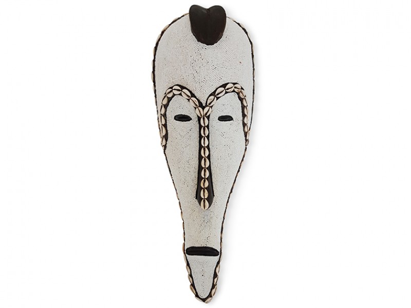 African Creative :: Large Fang Beaded Masks