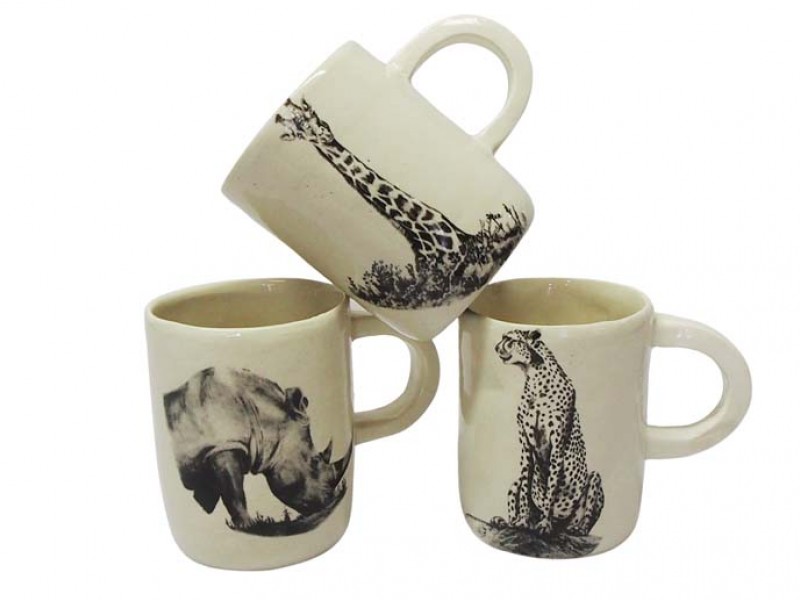 African Creative :: Ceramic Animal Mug
