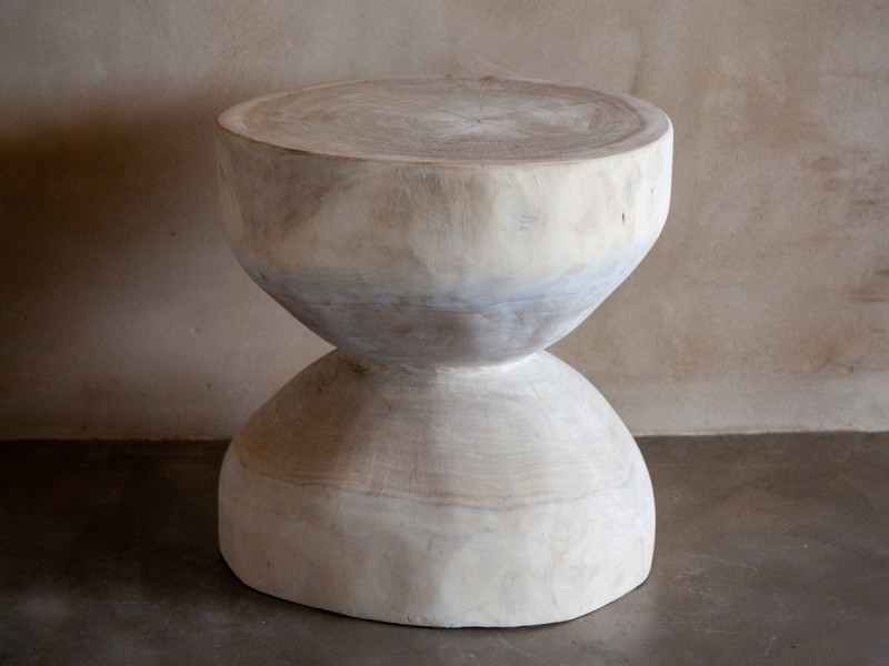African Creative :: Wide Hourglass Stool