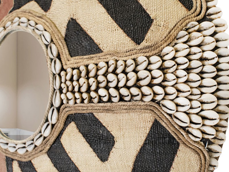 African Creative :: African Shield Mirror Design With MudCloth and ...