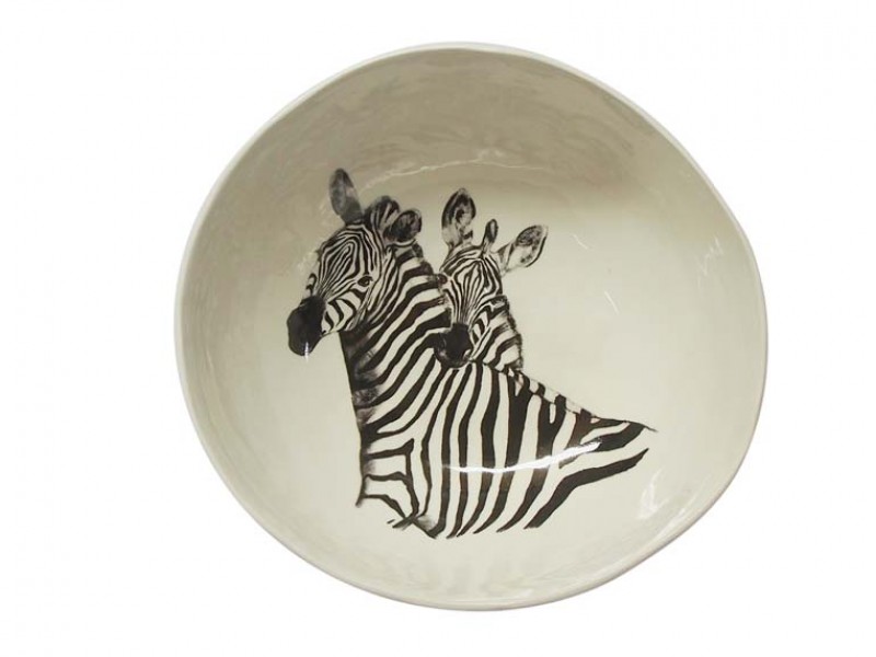 African Creative :: Ceramic Animal Design Snack Bowls